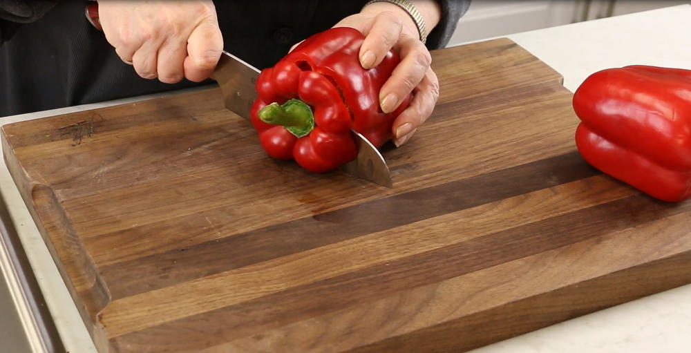 How to Cut a Pepper | FaveSouthernRecipes.com
