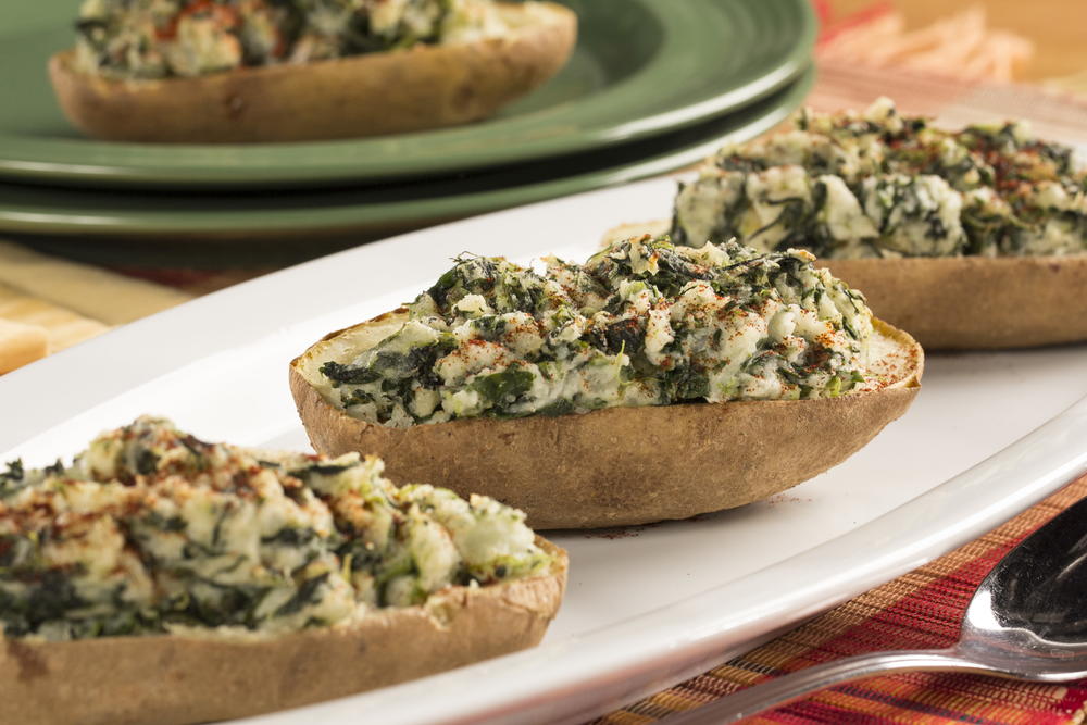 Baked Stuffed Spuds | EverydayDiabeticRecipes.com