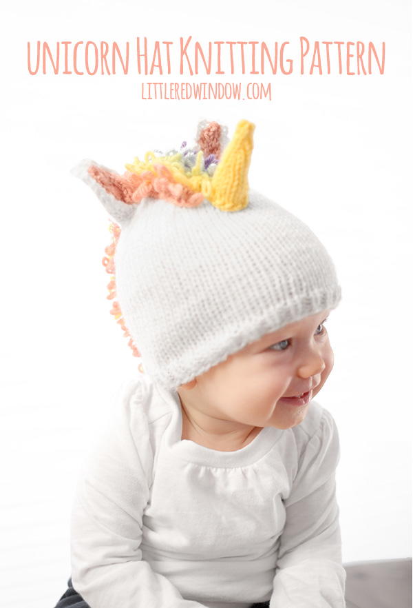 Magical Unicorn Hat | AllFreeKnitting.com