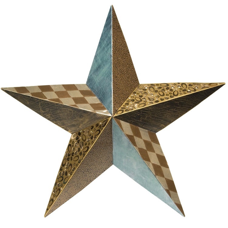 Patterned Metal Star | FaveCrafts.com