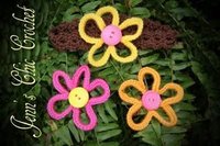 Loopy Flower Pattern | AllFreeCrochet.com