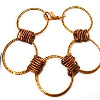 Large Loops Chain Bracelet | AllFreeJewelryMaking.com