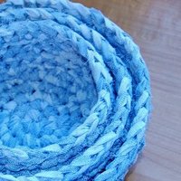 Fabric Nesting Baskets | AllFreeCrochet.com