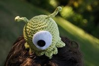 Brain Slug Costume Accessory | AllFreeCrochet.com