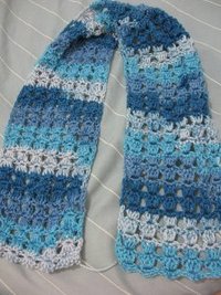 Angel Stitch Scarf | AllFreeCrochet.com