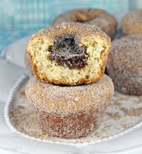 Cinnamon Surprise Doughnut Muffins | RecipeLion.com