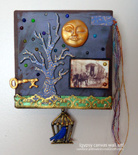 Mixed-Media Canvas Wall Art | FaveCrafts.com