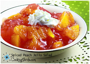 Spiced Peach Jello | FaveHealthyRecipes.com