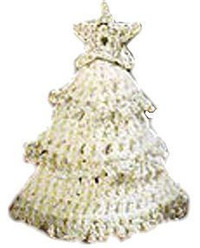 Vintage Tabletop Tree | AllFreeCrochet.com