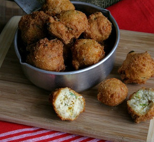 Cheddar Hush Puppies | FaveSouthernRecipes.com