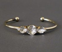 Classy Crystal Cuff | AllFreeJewelryMaking.com