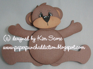 Beary Cute Paper Bear | AllFreePaperCrafts.com