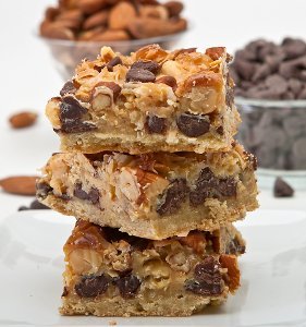 Big Fat Layer Bars | FaveGlutenFreeRecipes.com