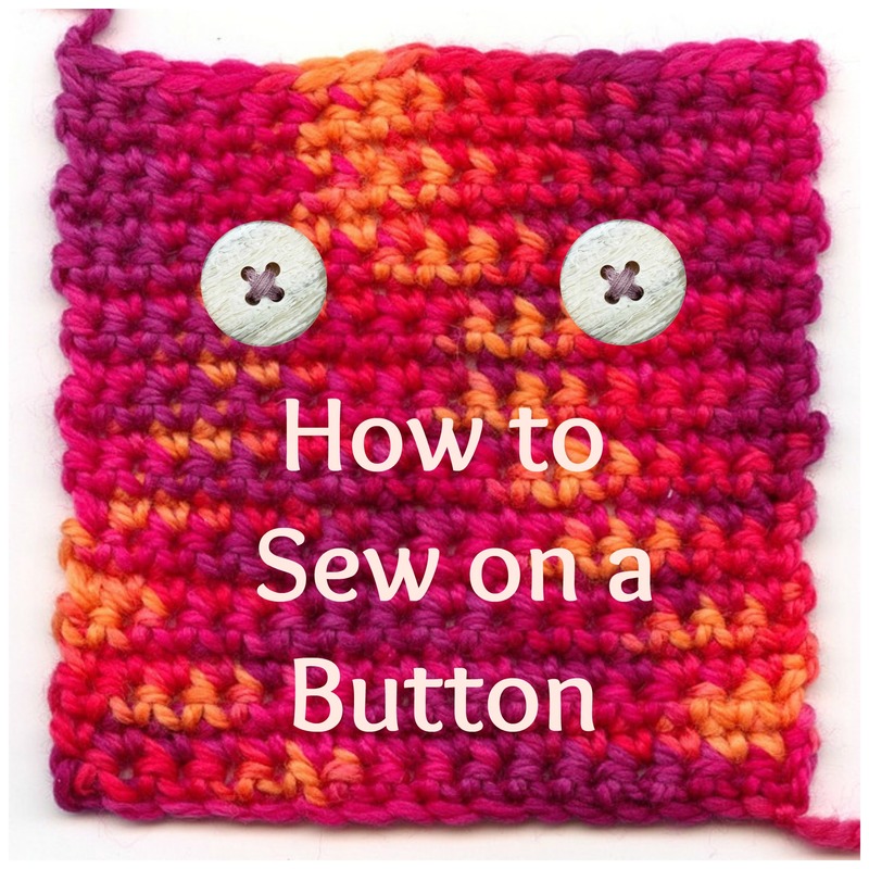 How to Sew on a Button | AllFreeCrochet.com