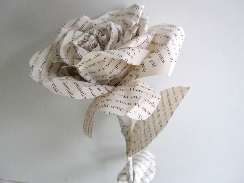 Paper Romance Rose | AllFreePaperCrafts.com