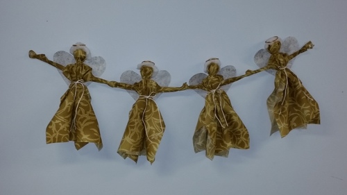 Recycled Plastic Bottle Christmas Angel | FaveCrafts.com