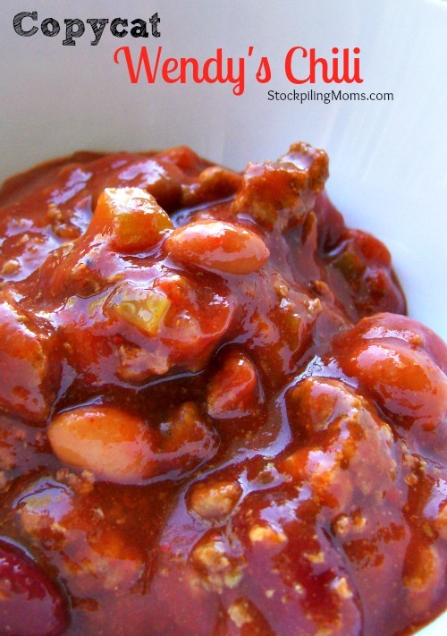 Homemade Wendy's Chili | AllFreeCopycatRecipes.com