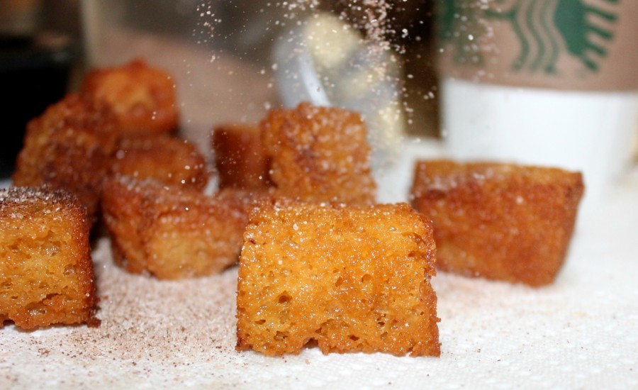 Homemade Deep Fried Pumpkin Spice Latte | AllFreeCopycatRecipes.com