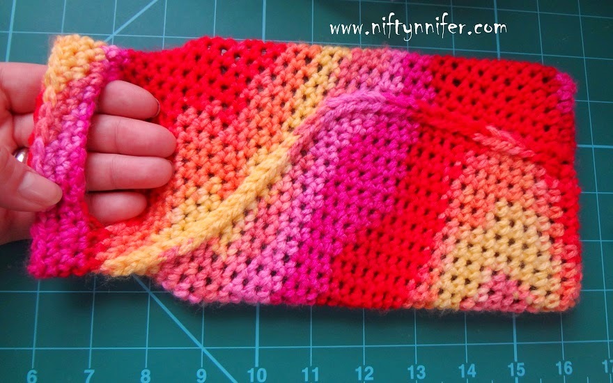 Creative Crochet Tablet Sleeve Pattern | FaveCrafts.com