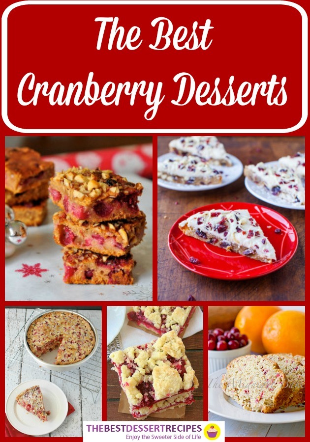The Best Cranberry Recipes 21 Cranberry Desserts