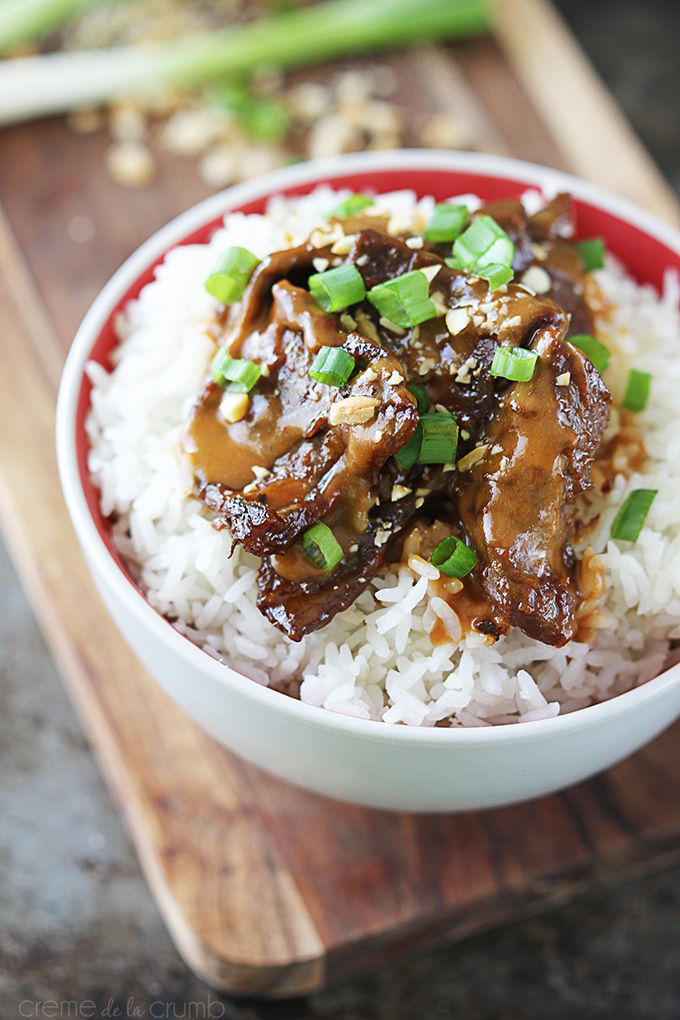 Thai Peanut Beef | FaveHealthyRecipes.com