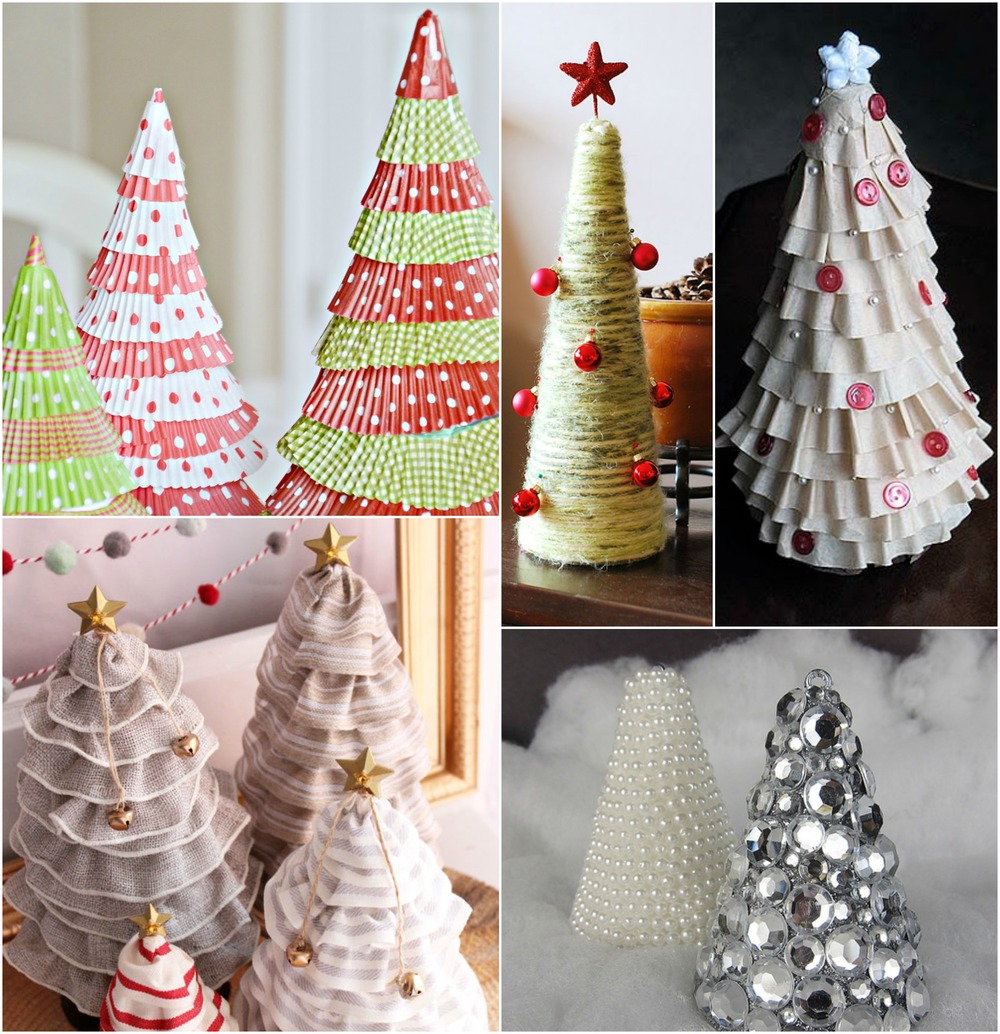 Christmas Tree Craft Ideas 15 DIY Tabletop Christmas Trees Christmas Tree Craft Ideas 15 DIY Tabletop Christmas Trees