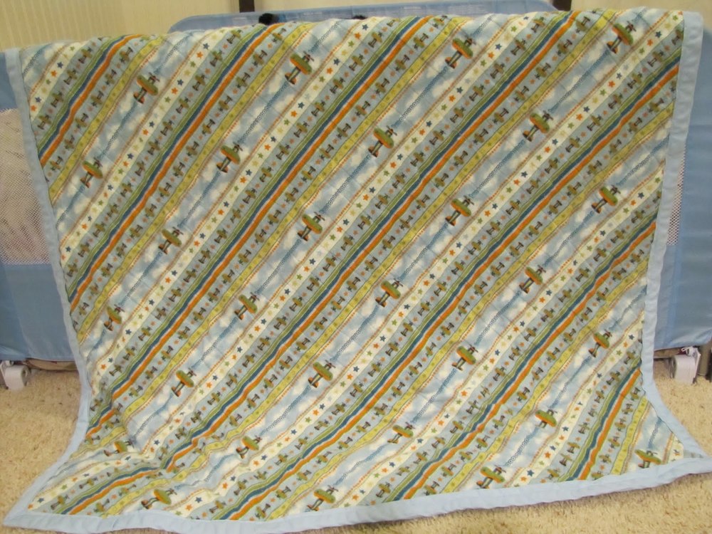 Cozy Flannel Blanket | AllFreeSewing.com