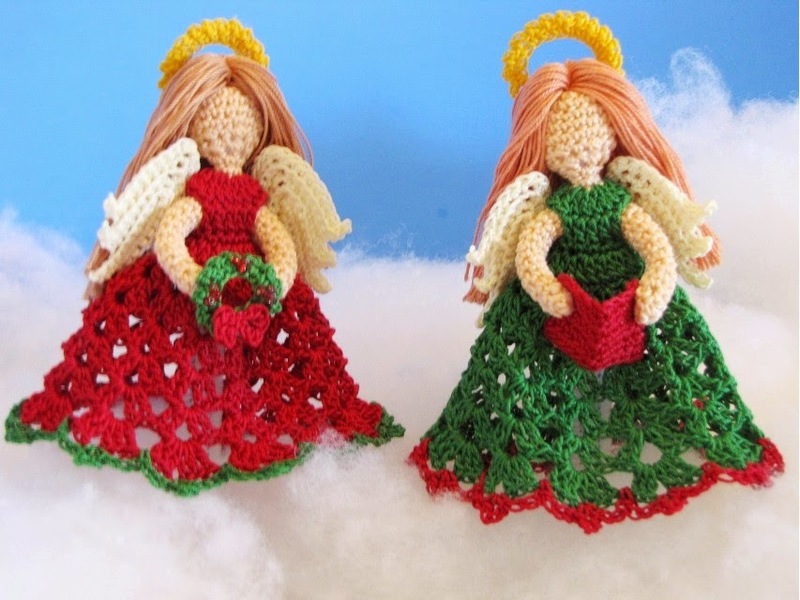 Flat Angel Ornament | AllFreeCrochet.com