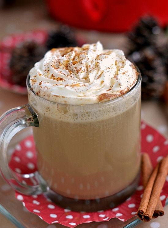 Festive 5-Ingredient Gingerbread Mocha | AllFreeSlowCookerRecipes.com