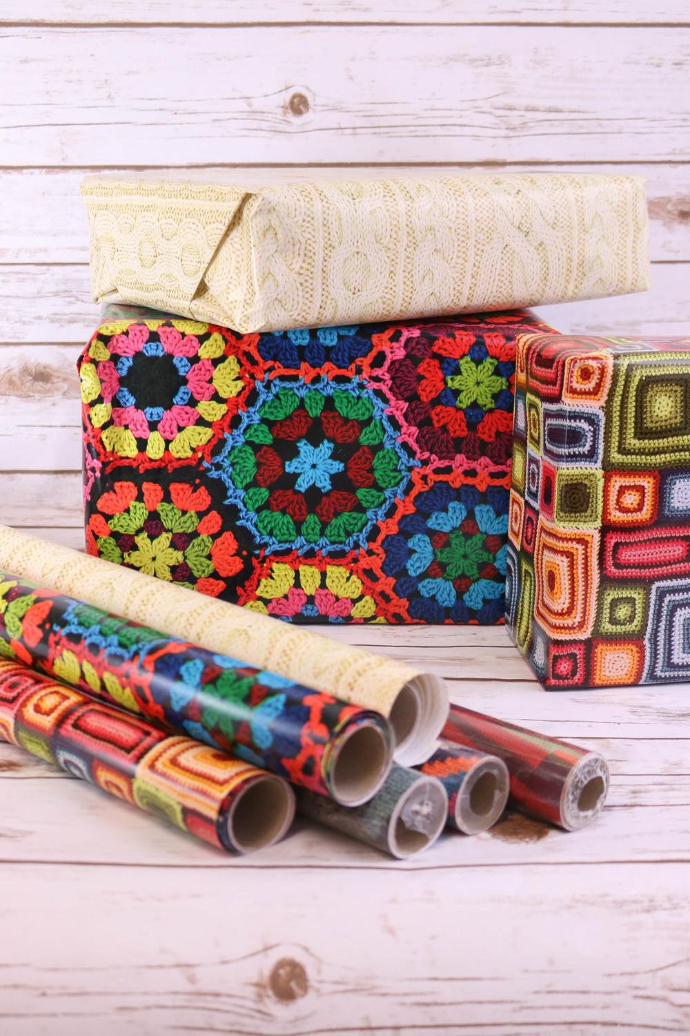 Lion Brand Artisan Gift Wrap | AllFreeCrochet.com
