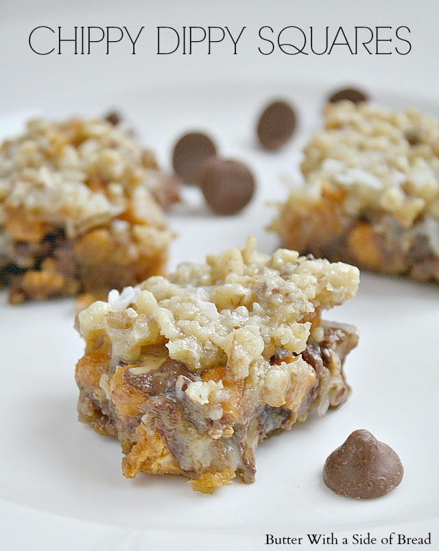 7 Layer Chippy Dippy Squares | TheBestDessertRecipes.com