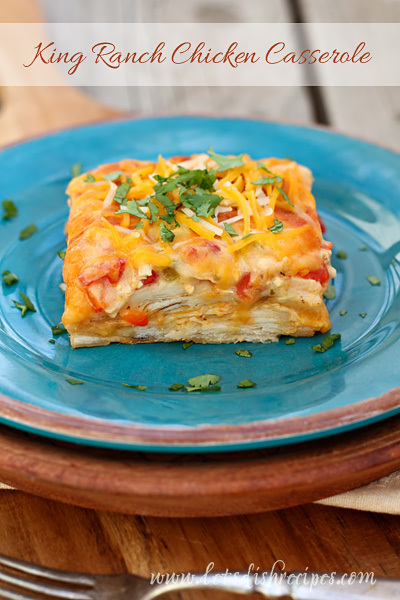 Texas Chicken Ranch Casserole | FaveSouthernRecipes.com
