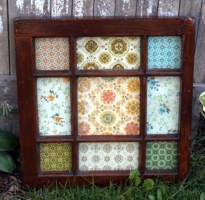 Retro Wallpaper Window | FaveCrafts.com
