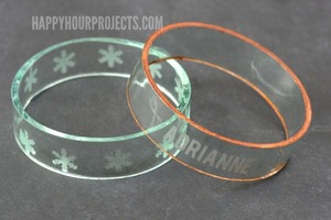 Glass Bottle Bangles | AllFreeJewelryMaking.com