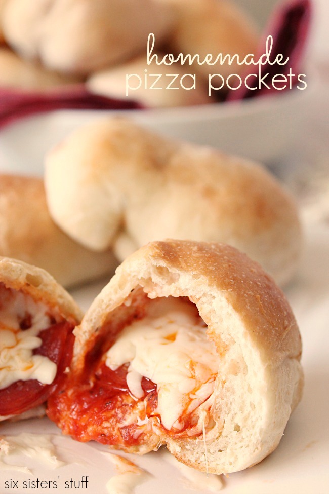 Homemade Pizza Pockets | AllFreeCopycatRecipes.com
