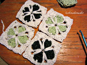 Cathedral Motif Granny Square Crochet Pattern | FaveCrafts.com