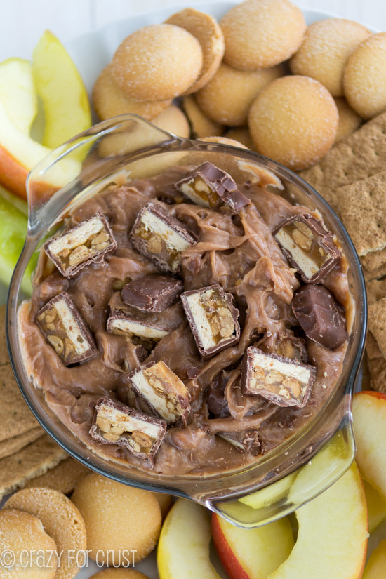 Snickers Dip | AllFreeCopycatRecipes.com