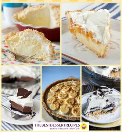 Crazy Good Sugar Cream Pie | TheBestDessertRecipes.com