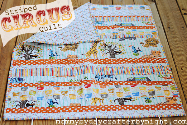 Circus is in Town Quilt | FaveQuilts.com