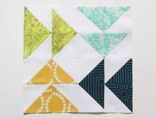 Fast Forward Quilt Block | FaveQuilts.com