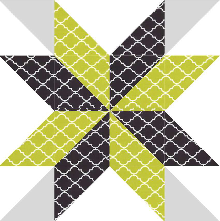 Constellation Star Block Pattern | FaveQuilts.com