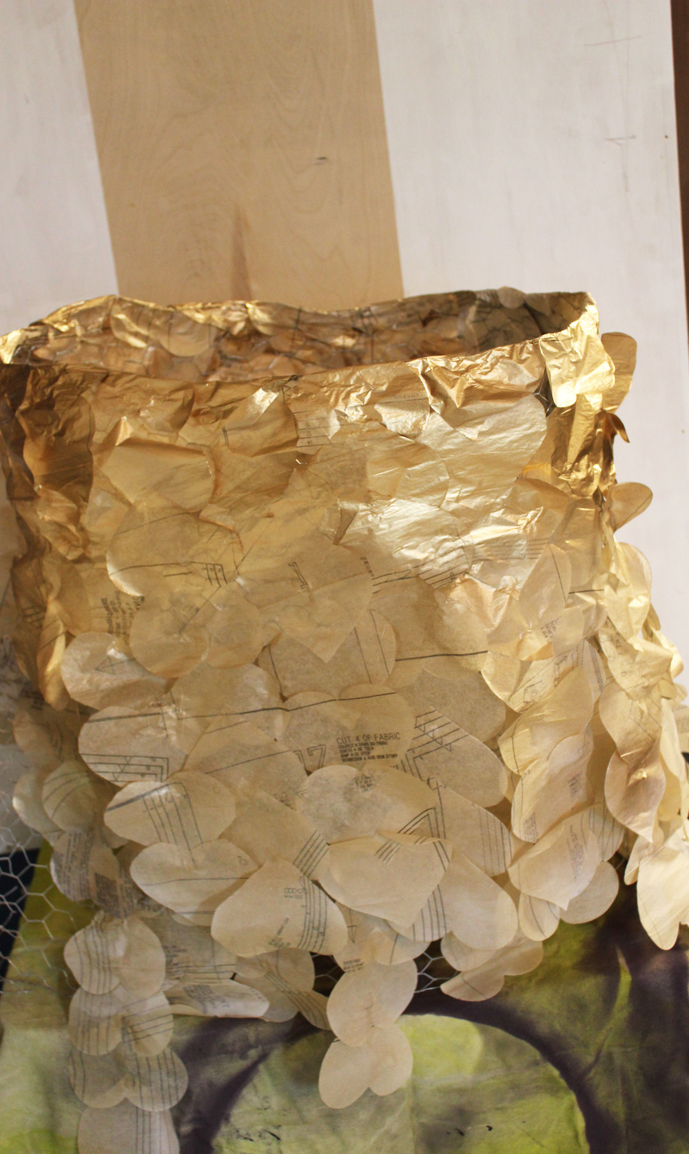 Structured Pattern Skirt DIY Craft Project | FaveCrafts.com