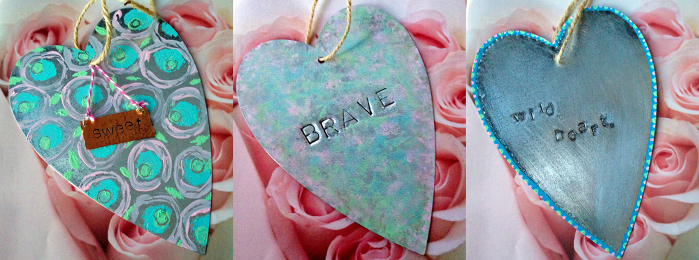 Metal Stamped Heart Valentines Day Craft | FaveCrafts.com
