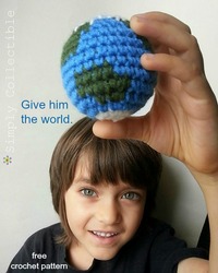 Earth Day Crochet Amigurumi Pattern | AllFreeCrochet.com