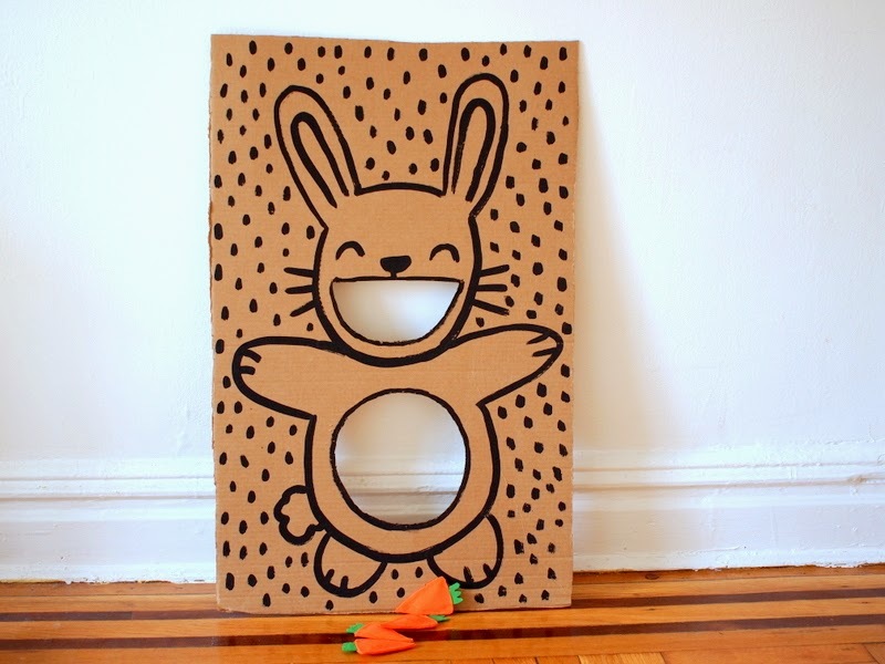 DIY Easter Bunny Game | AllFreeKidsCrafts.com