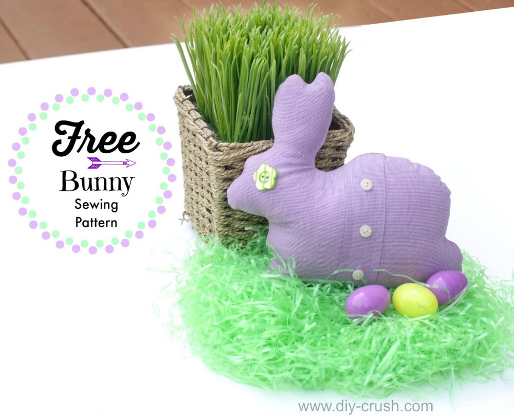 Little Bunny Easy Sewing Pattern | FaveCrafts.com