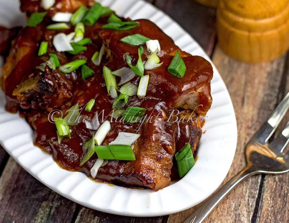 Country-Style Slow Cooker Pork Ribs | AllFreeSlowCookerRecipes.com