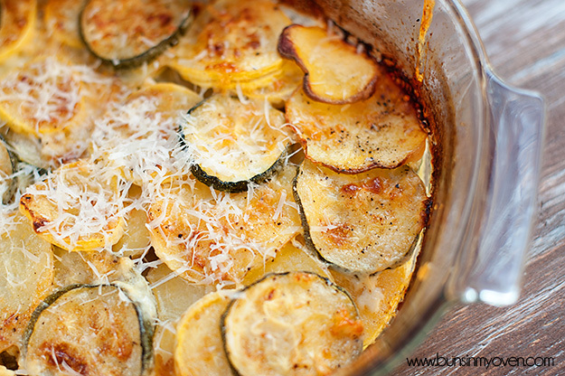 Summer Squash Gratin | FaveSouthernRecipes.com