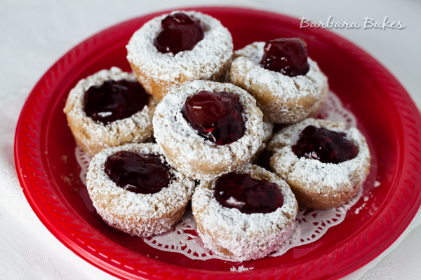 Jam Filled Pecan Snowball Cookies | FaveSouthernRecipes.com
