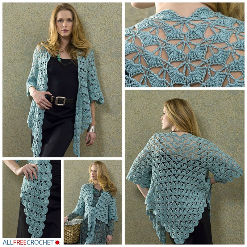 Popular Zen Jacket | AllFreeCrochet.com